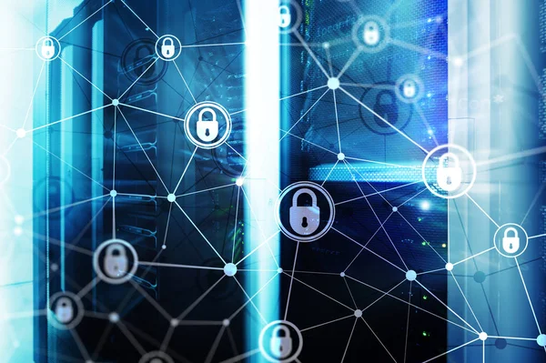 Cyber Security Information Privacy Data Protection Concept Modern ...