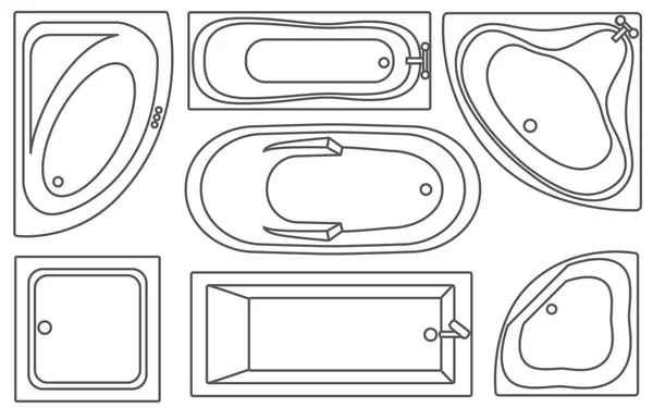 292 Shower top view Vector Images | Depositphotos