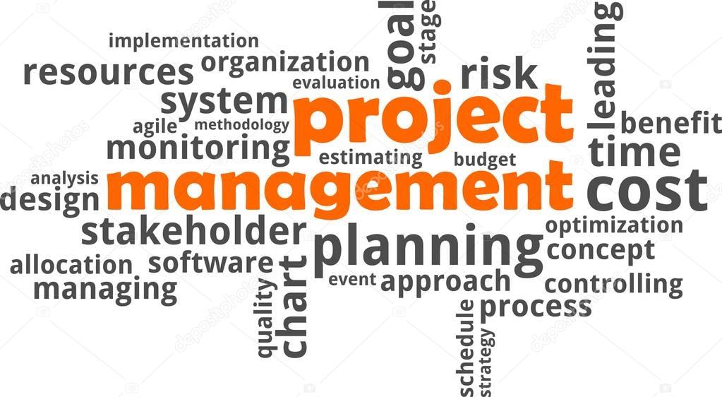 Word cloud - project management — Stock Vector © masterart #130185560