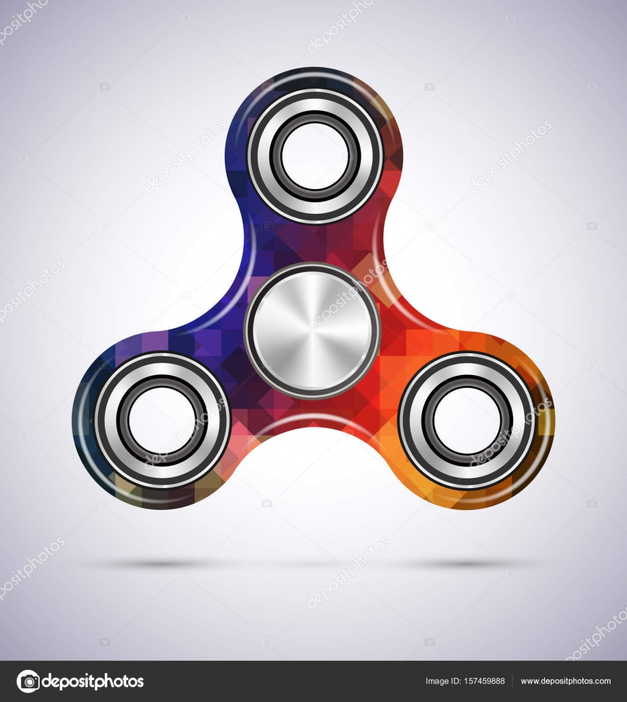 Spinner mosaic design illustration vector Stock Vector Image by ...