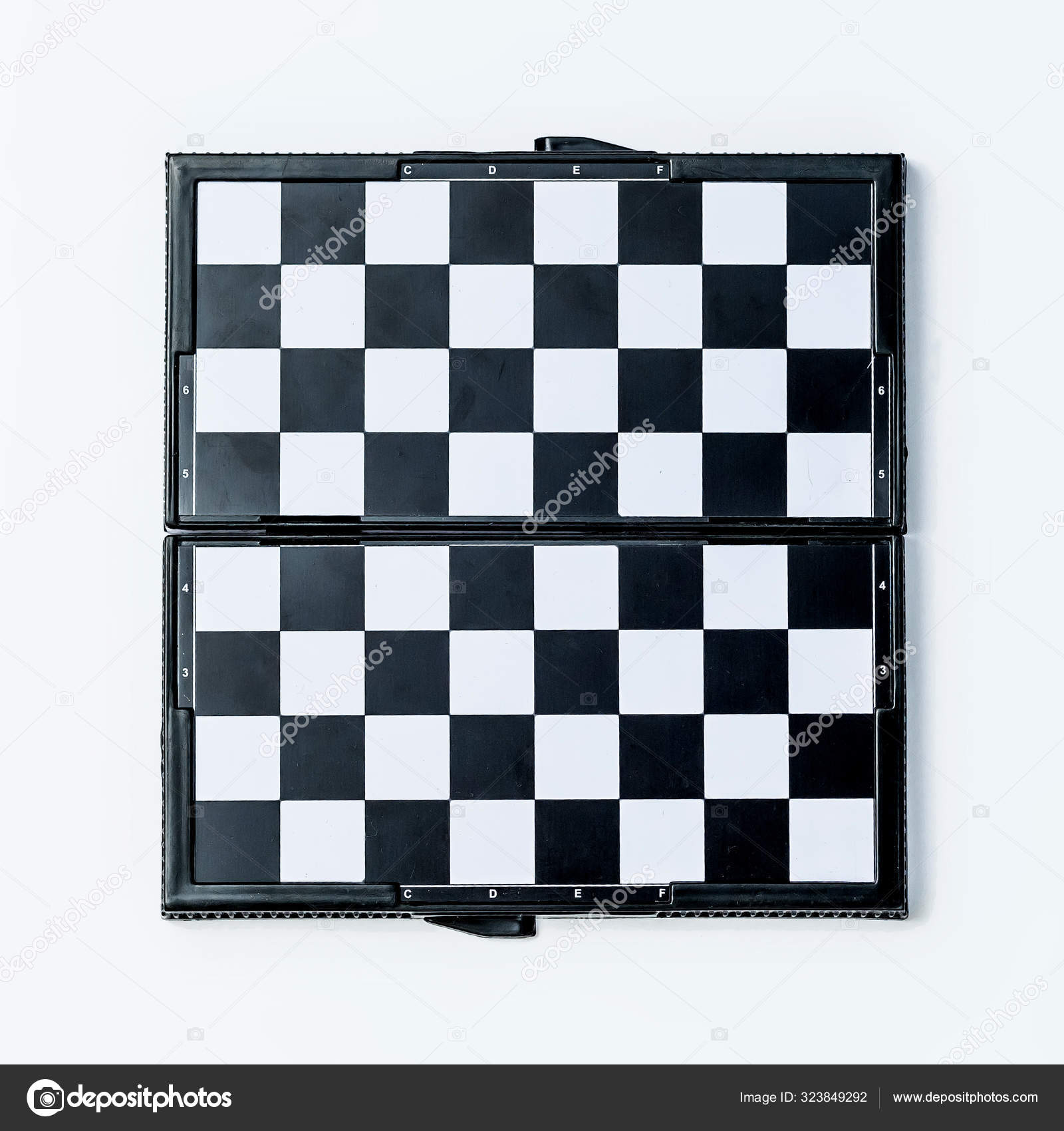 Chess Board Top View