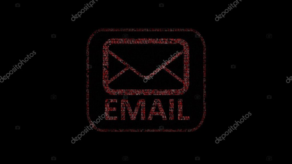 Email in hexadecimal code — Stock Photo © SWEviL #127668930