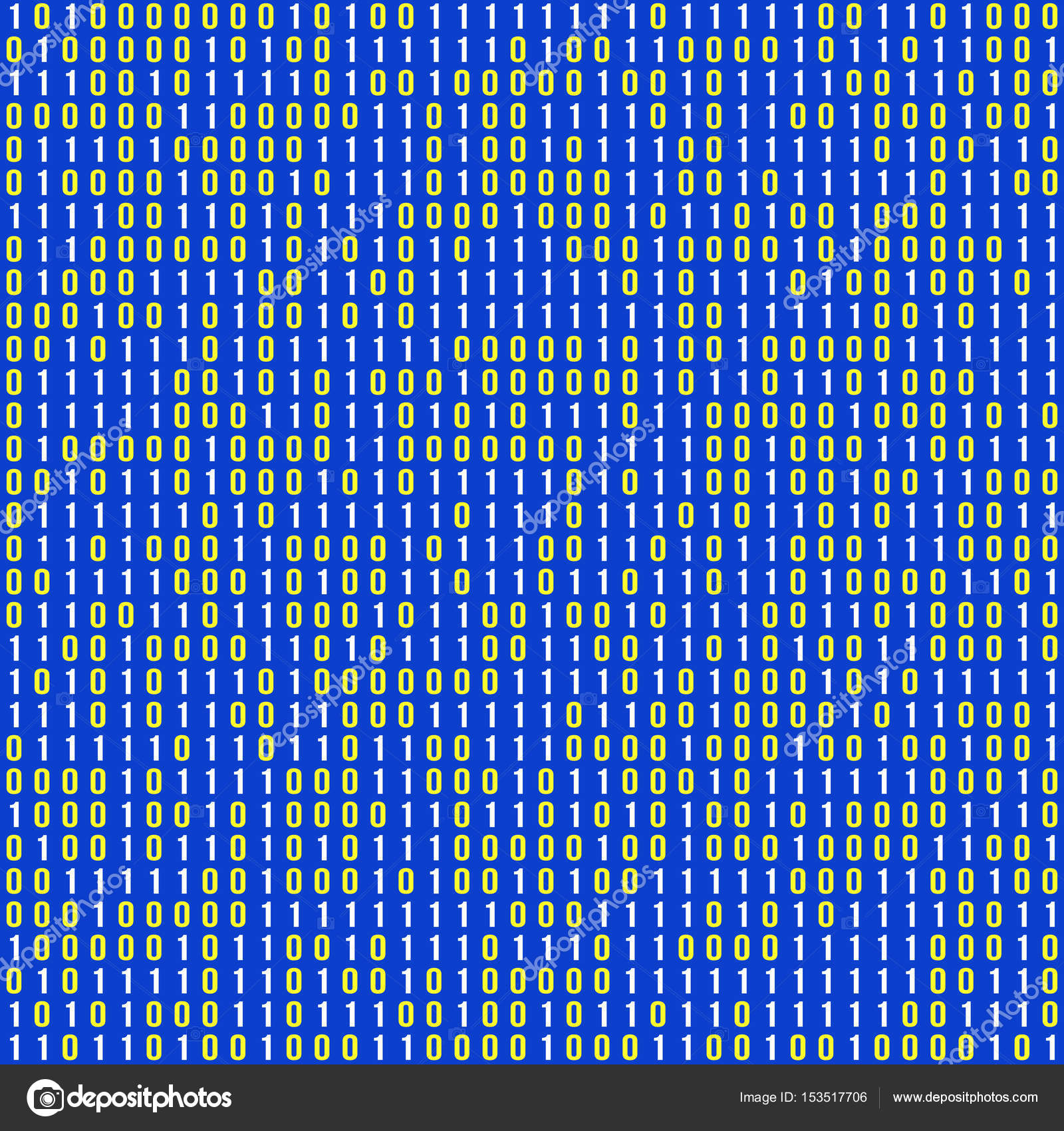 Repeating Texture Of The Binary Code Stock Vector Image By ©beatwalk 153517706