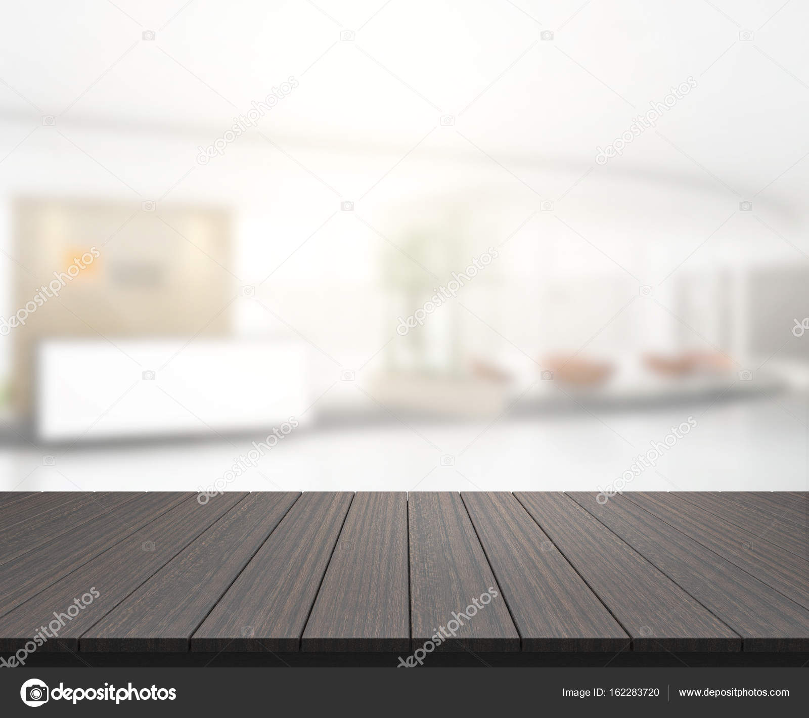 Table Top And Blur Office Of Background — Stock Photo © nuttapoldpspt ...