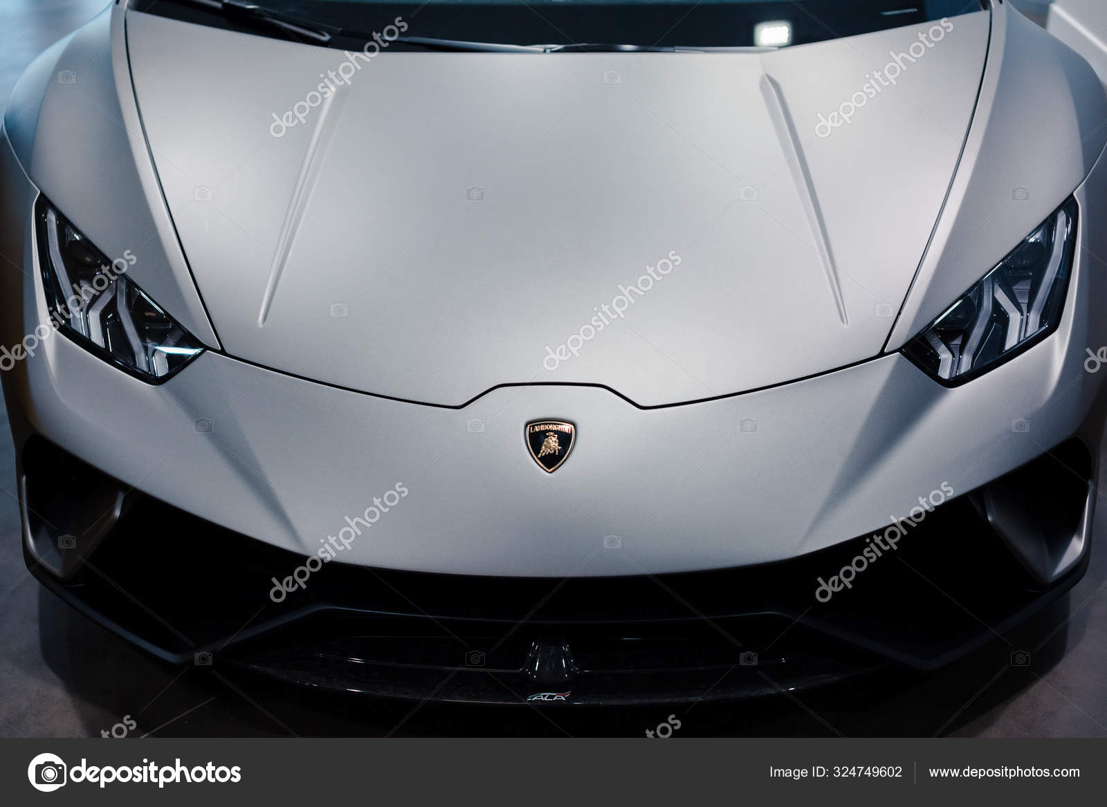 Bologna Italy December 2019 Original Lamborghini Huracan Performante ...