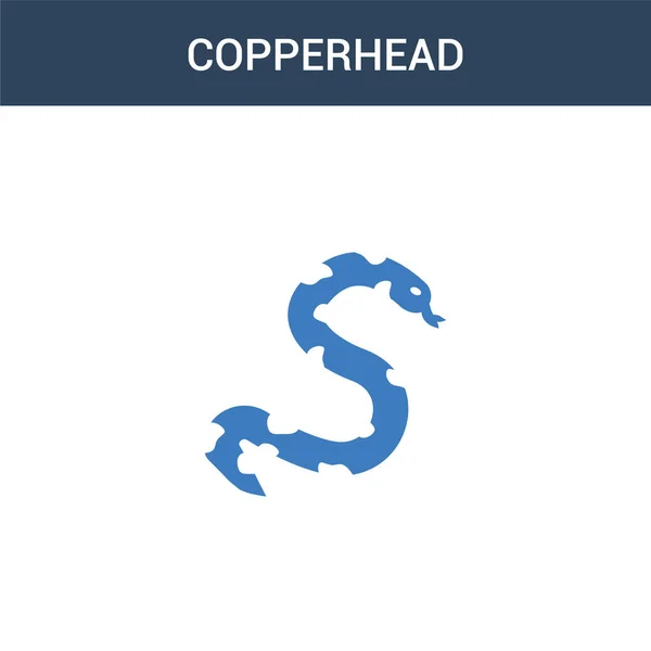 Copperhead Vector Icon White Background Flat Vector Copperhead Icon ...