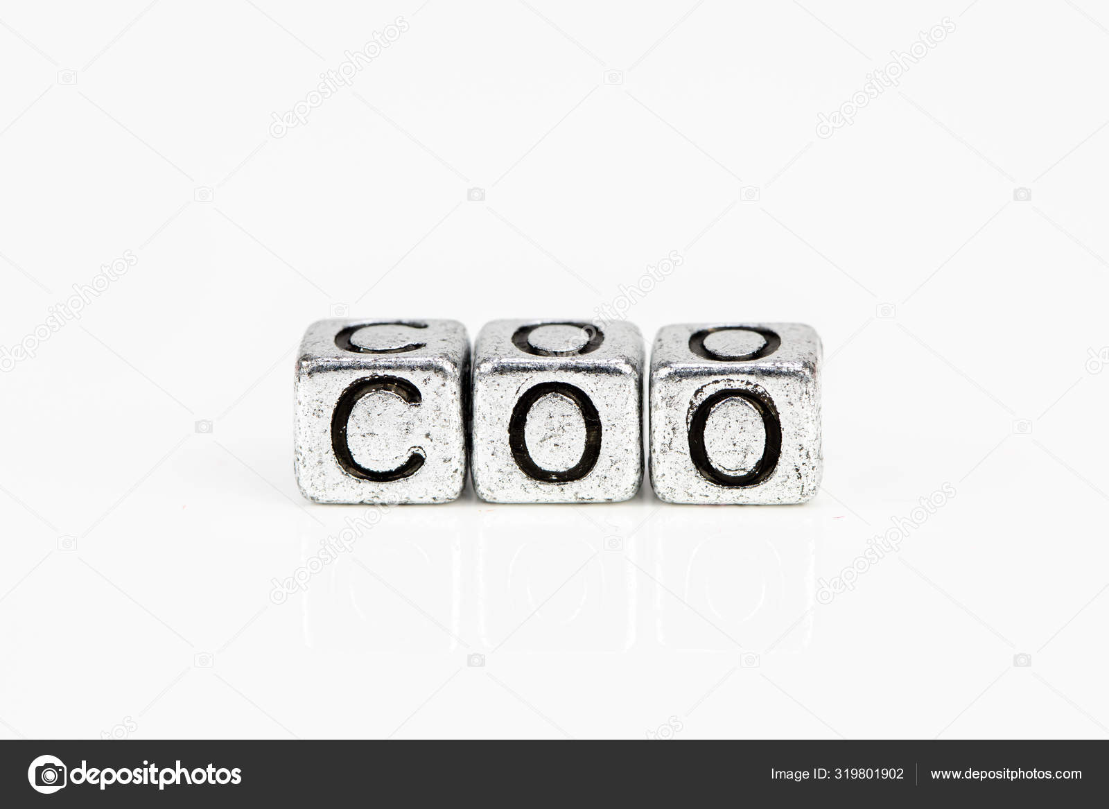 Chief Operating Officer COO concept with cubic metal letters — Stock ...