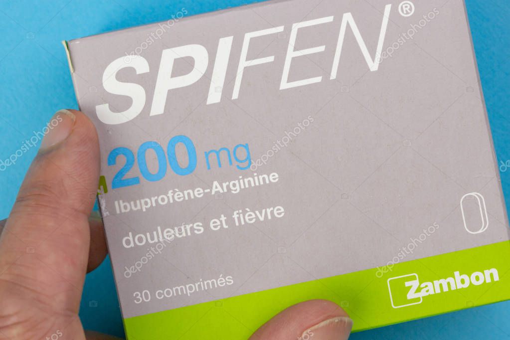 Caja de espifeno 200 mg. Es un medicamento antiinflamatorio gen rico ...
