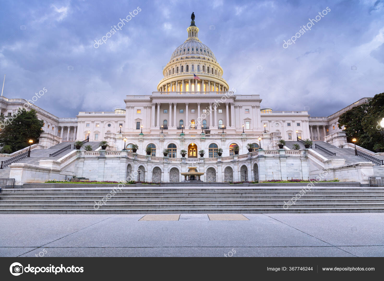 United States Capitol Senate Building Washington Usa — Stock Photo ...