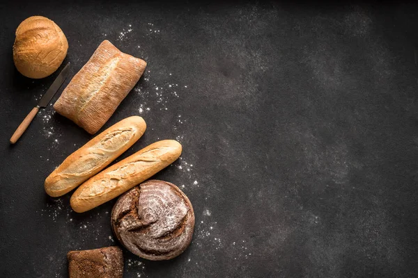 Bread black background Images - Search Images on Everypixel