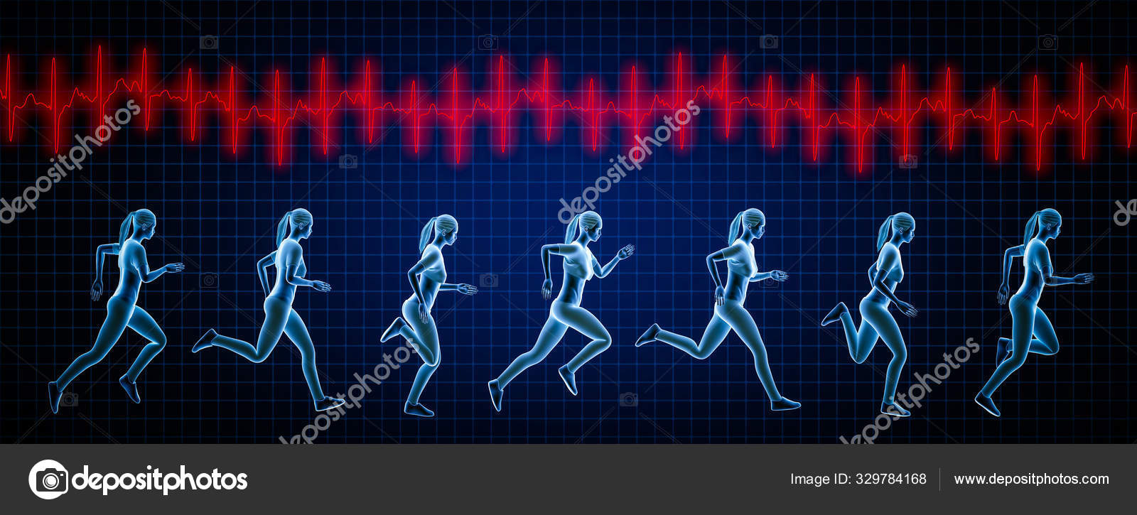 Stick Figure Running Sequence