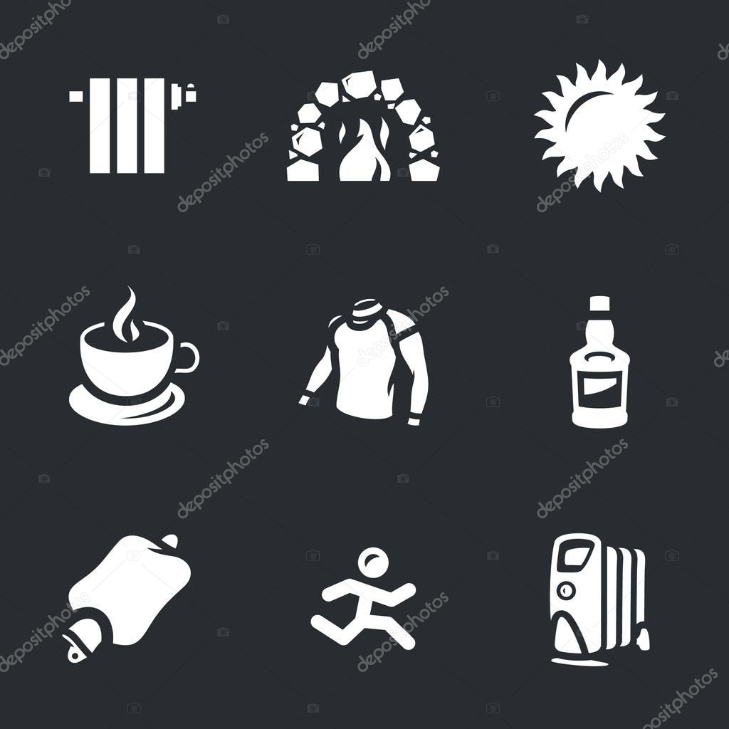 Vector Set of Heat. Stock Vector by ©steinar14 130149768