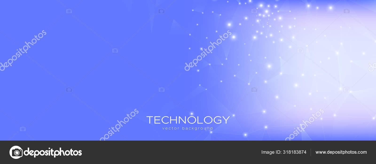 Light Big Data Server. Technology Digital. Blue Stock Vector by ©ingara ...