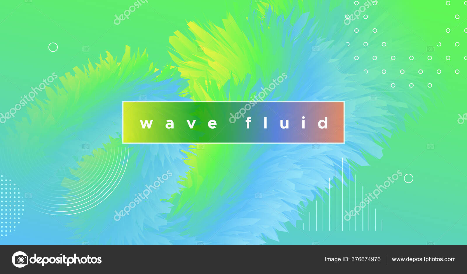 Graphic Fluid. Flow Dynamic Background. Vector Stock Vector by ©ingara ...