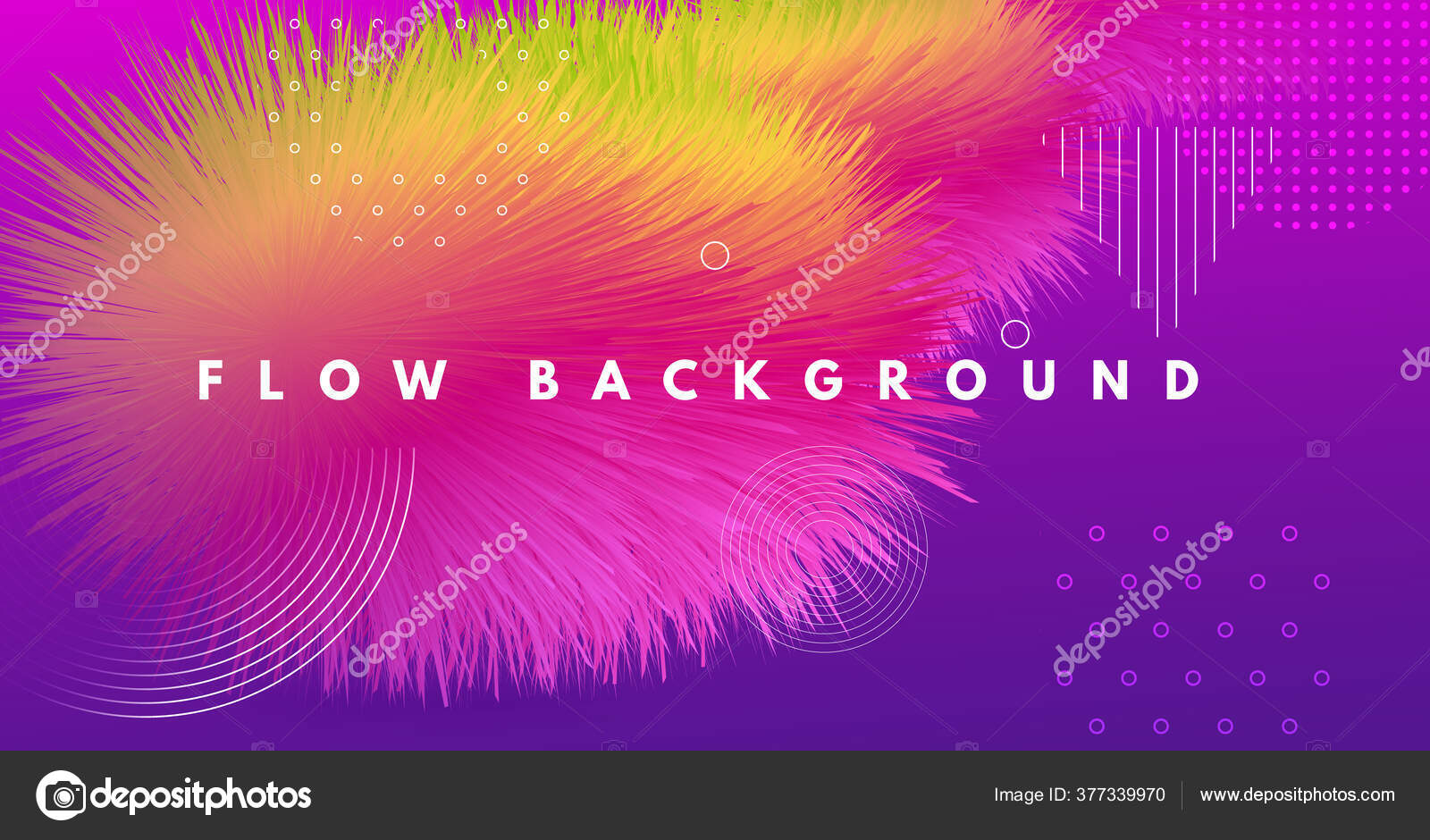 Vibrant Design. Neon Dynamic Motion. Abstract Stock Vector by ©ingara ...