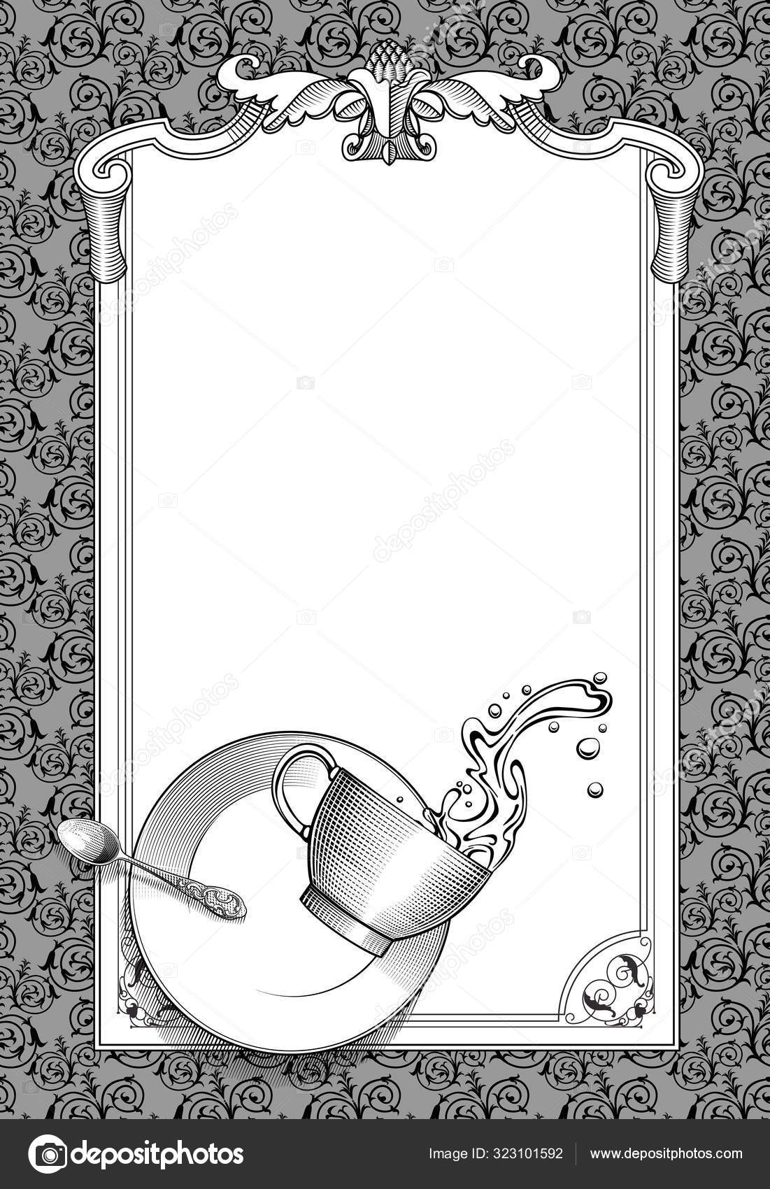 Fall Menu Border Clip Art