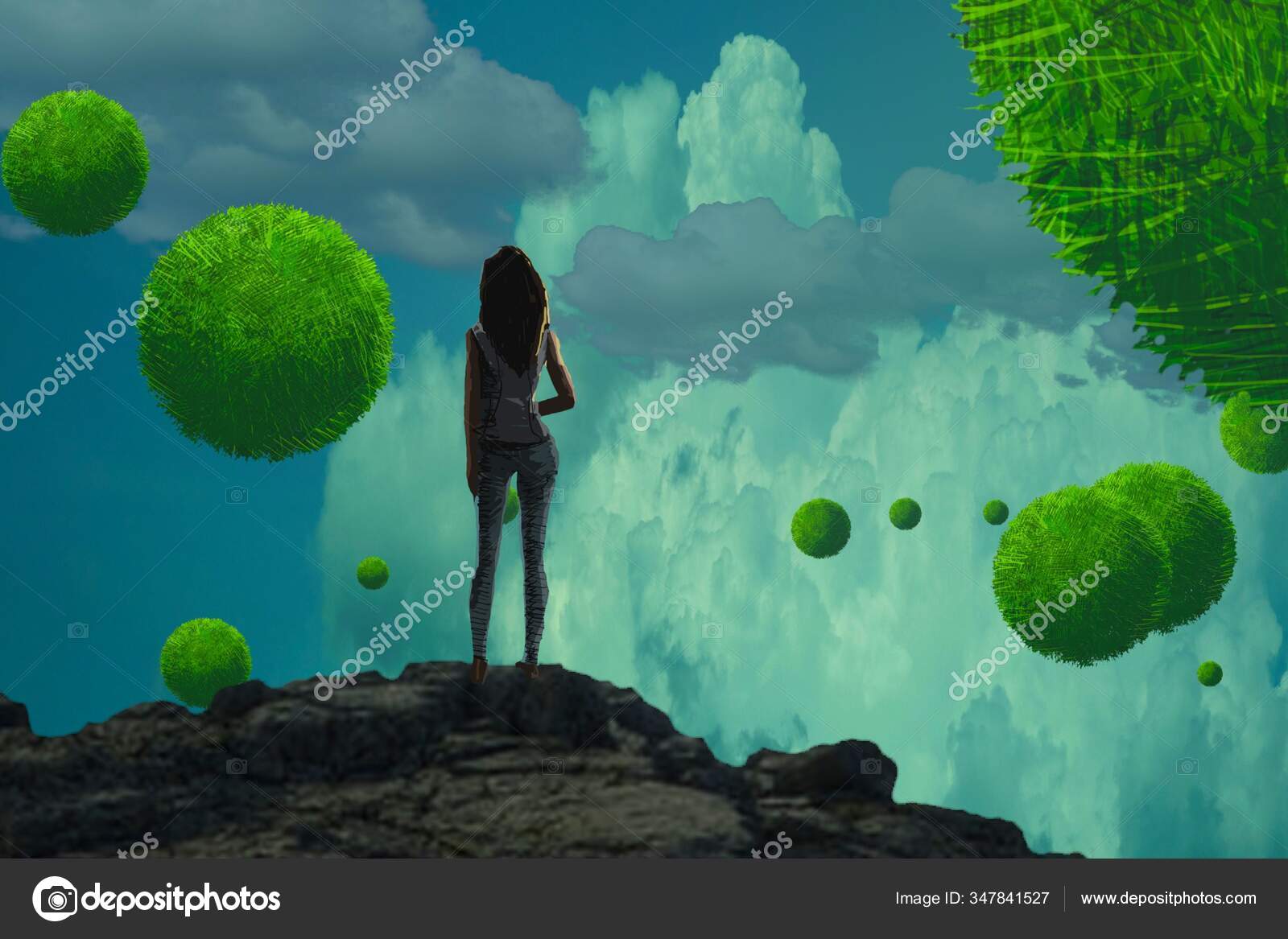Abstract Background Human Silhouette Balls — Stock Photo © nordenworks ...