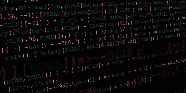 Software Developer Programming Code Abstract Modern Virtual Computer