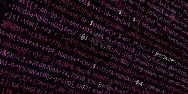 Software Developer Programming Code Abstract Modern Virtual Computer