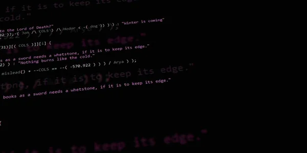 Software Developer Programming Code Abstract Modern Virtual Computer