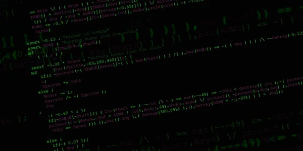 Software Developer Programming Code Abstract Modern Virtual Computer