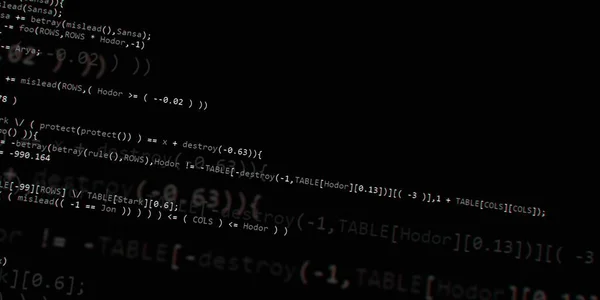 Software Developer Programming Code Abstract Modern Virtual Computer