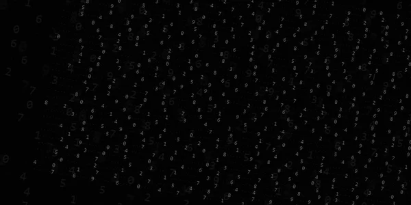 Software developer programming code. Abstract modern virtual computer ...