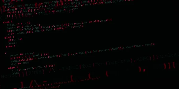 Software Developer Programming Code Abstract Modern Virtual Computer