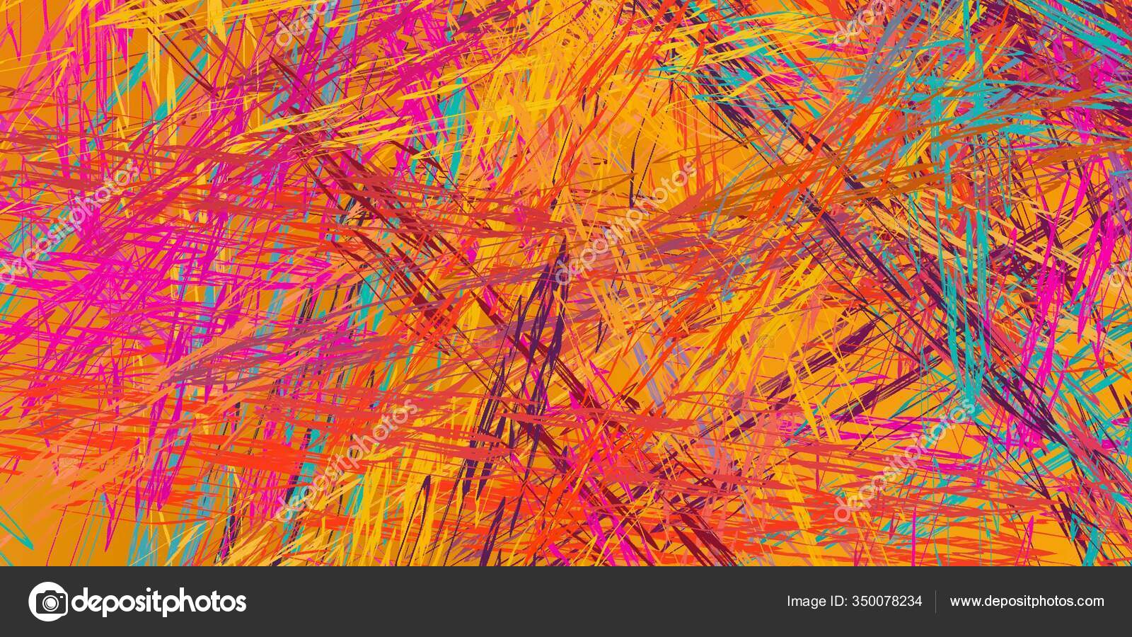 Abstract Random Shapes Illustration Backdrop Artistic Modern Art ...