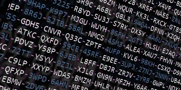 Software developer programming code. Abstract modern virtual computer ...