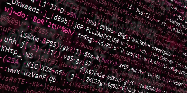 Software Developer Programming Code Abstract Modern Virtual Computer