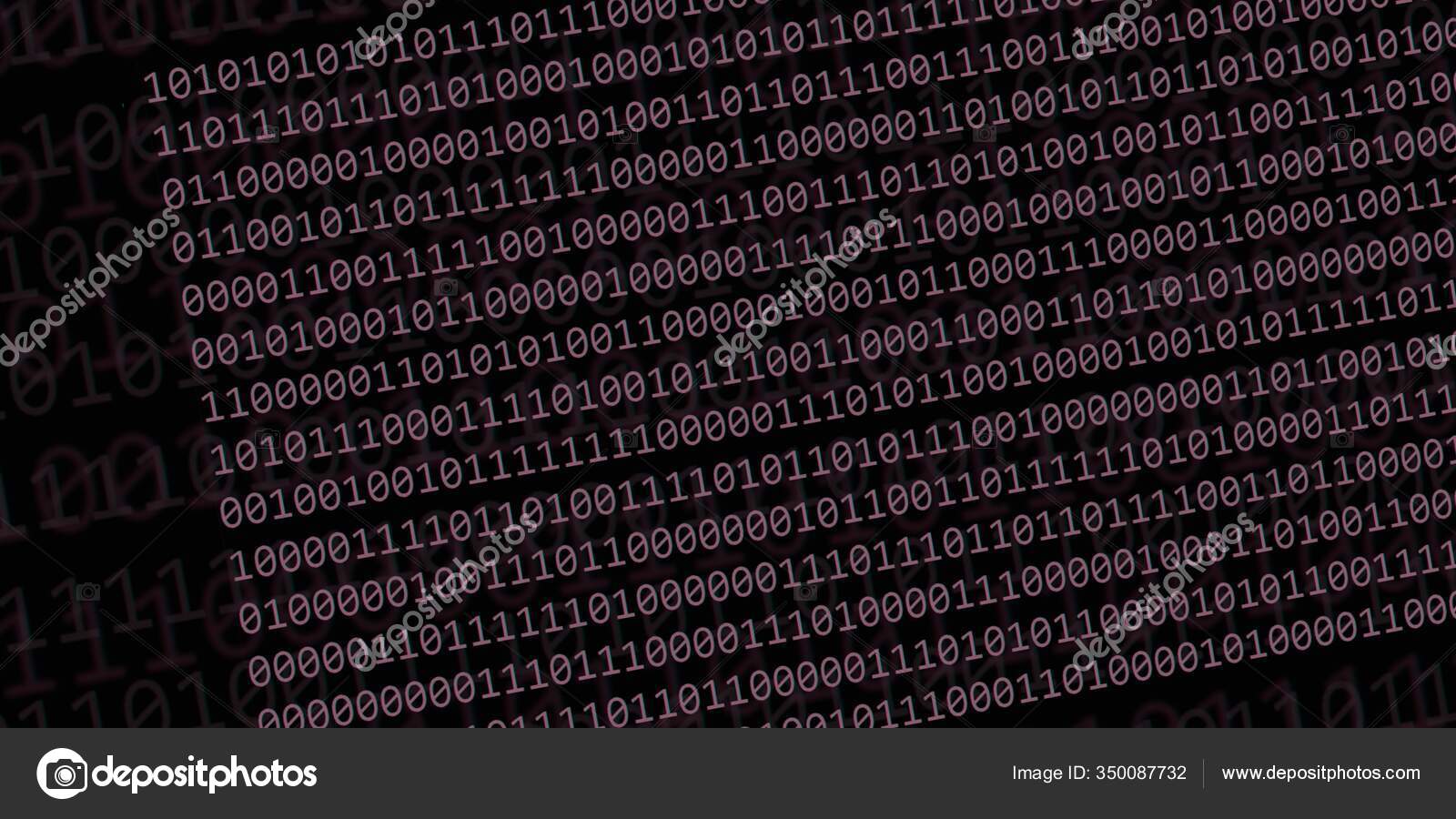 Software Developer Programming Code Abstract Modern Virtual Computer ...