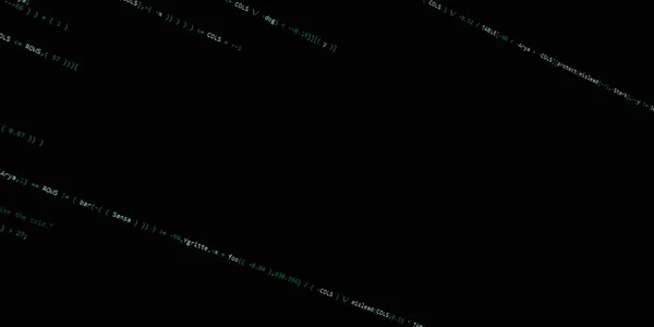 Software Developer Programming Code Abstract Modern Virtual Computer Script Work — Stock Photo ...