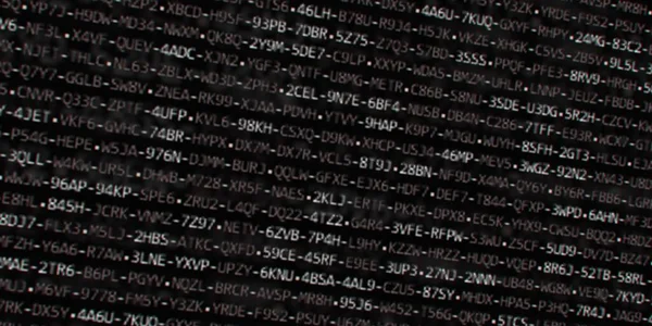 Software Developer Programming Code Abstract Modern Virtual Computer Script Work Of Software