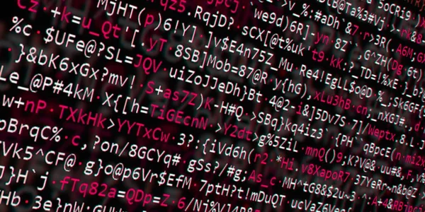 Software Developer Programming Code Abstract Modern Virtual Computer