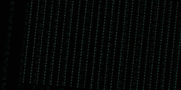 Blue Matrix Abstract - binary code screen background Stock Photo by ©a ...