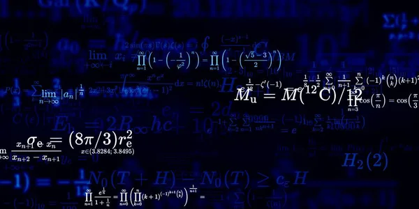 Mathematics Background Formulas Seamless Illustration Stock Photo by ...