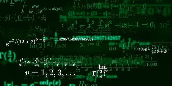 Mathematics Background Formulas Seamless Illustration Abstract Pattern ...