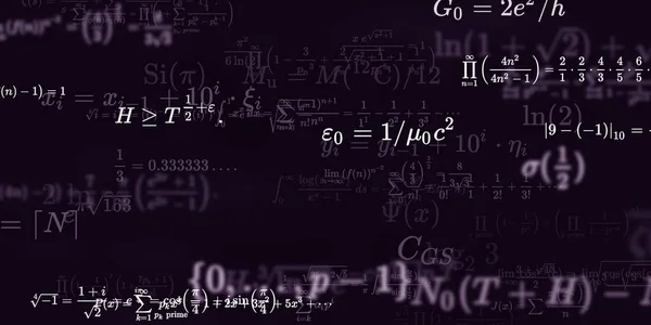 Mathematics Background Formulas Seamless Illustration Abstract Pattern ...