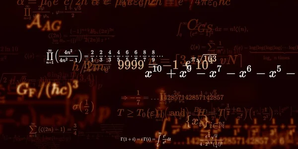 Mathematics Background Formulas Seamless Illustration Abstract Pattern ...