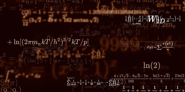 Mathematics Background Formulas Seamless Illustration Stock Photo by ...