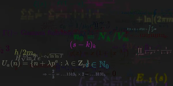 Mathematics Background Formulas Seamless Illustration Abstract Pattern ...