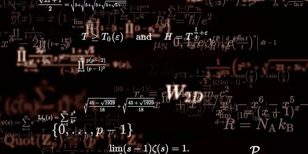 Mathematics Background Formulas Seamless Illustration Abstract Pattern ...