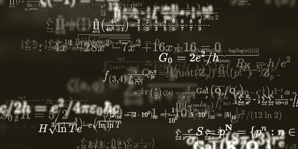 Mathematics Background Formulas Seamless Illustration Abstract Pattern ...