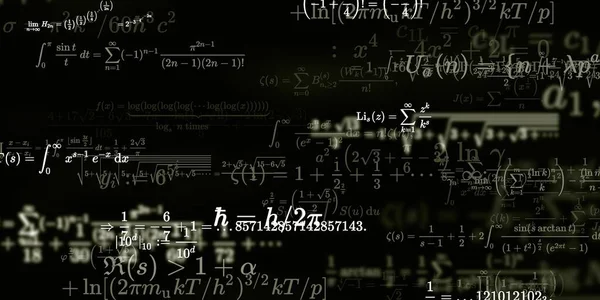 Mathematics Background Formulas Seamless Illustration Stock Photo by ...