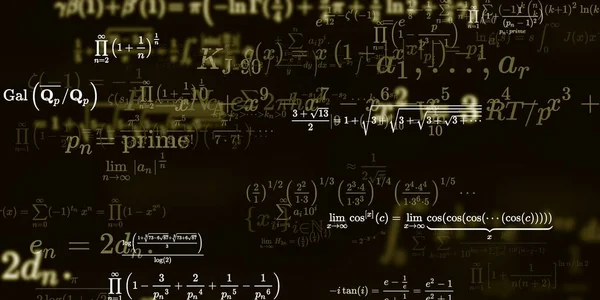 Mathematics Background Formulas Seamless Illustration Stock Photo by ...