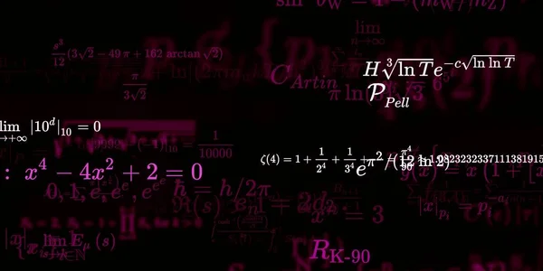 Mathematics Background Formulas Seamless Illustration Abstract Pattern ...