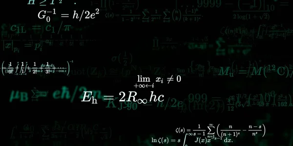 Mathematics Background Formulas Seamless Illustration Stock Photo by ...