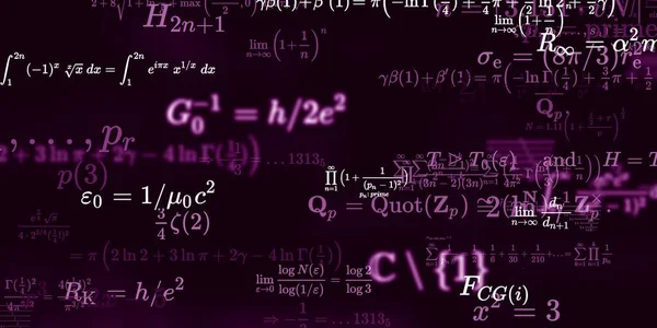 Mathematics Background Formulas Seamless Illustration Abstract Pattern ...