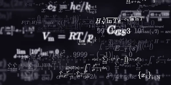Mathematics background with formulas, seamless illustration - Stock ...